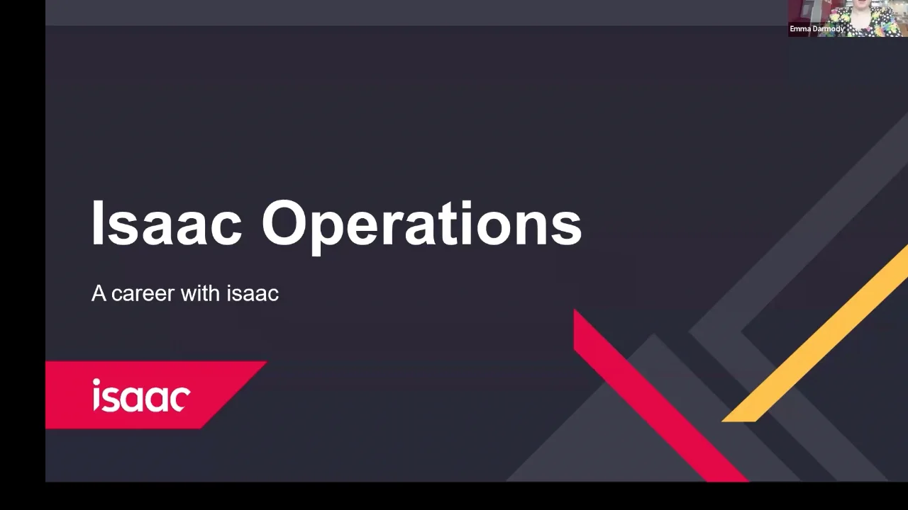 Isaac Operations Info Session Recording 2024