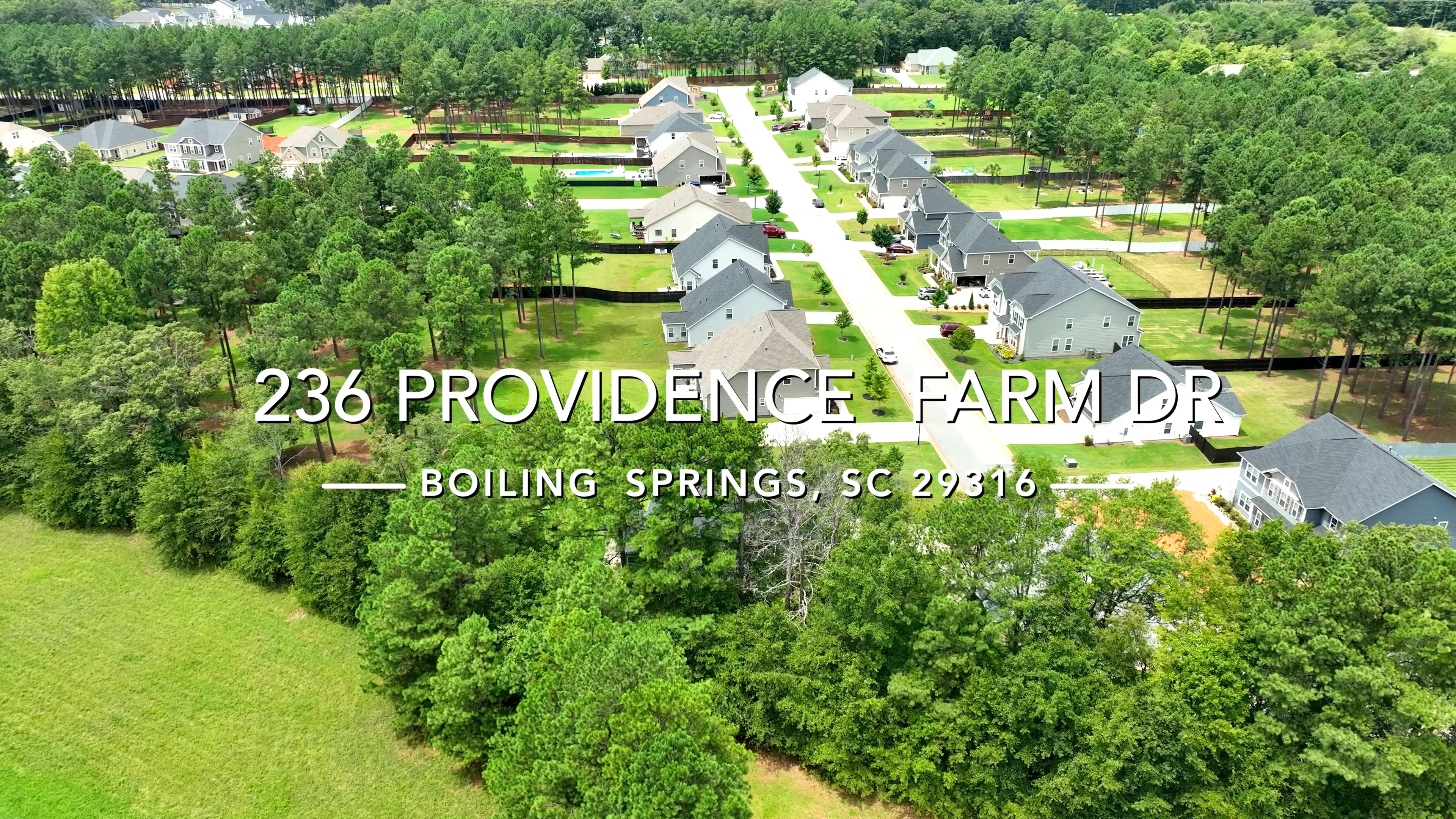 236 Providence Farm Drive Video