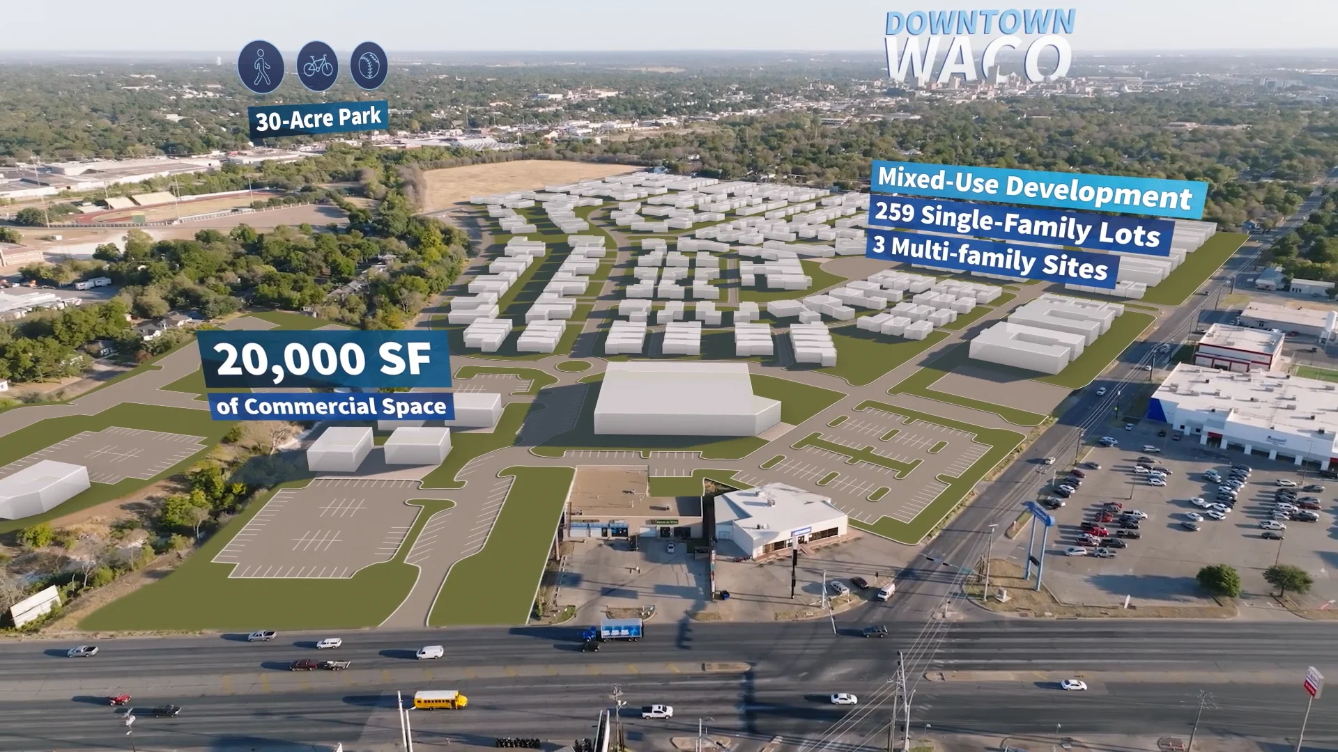 Mixed-Use Motion Graphic Examples - City of Waco - Motion Graphic 07 ...