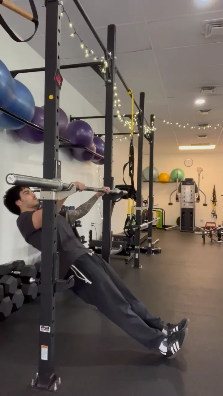 Barbell Inverted Row on Vimeo