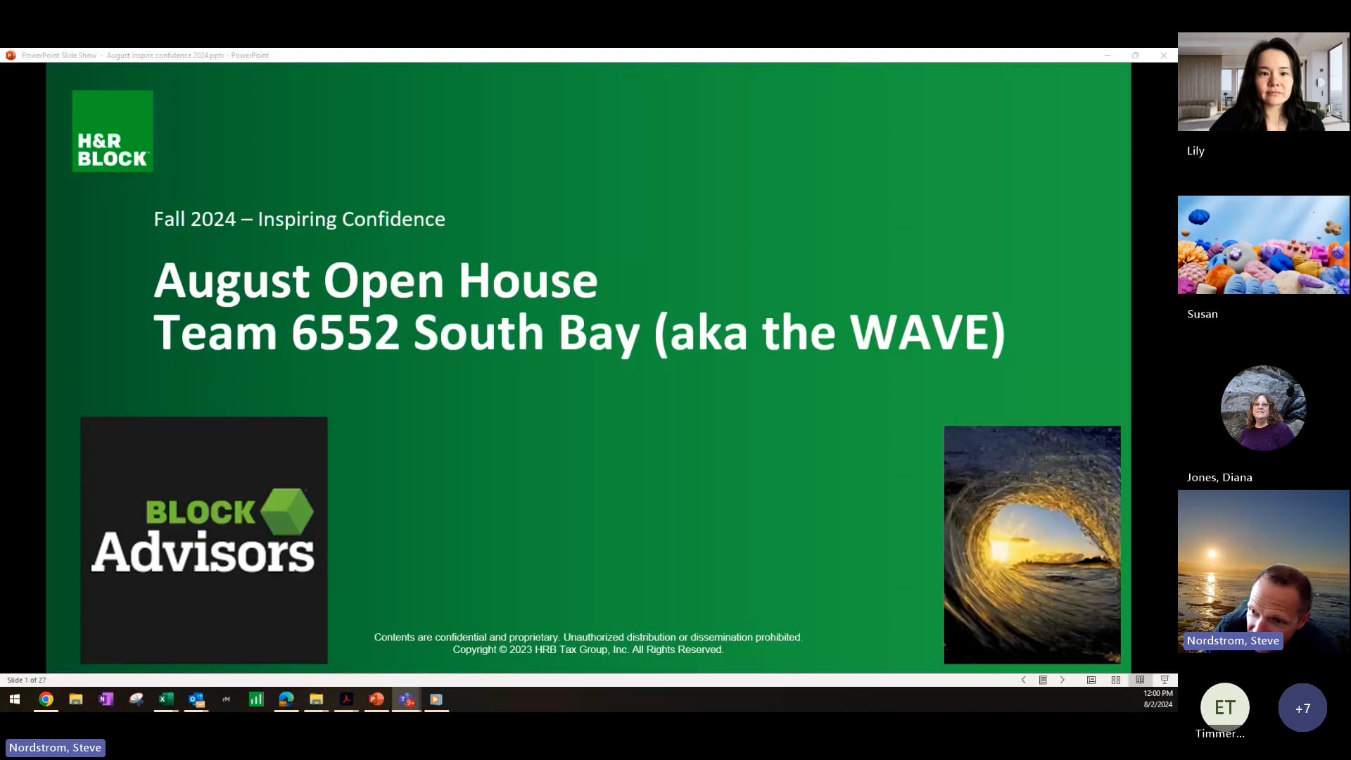 August Open House Inspiring Confidence: District 6552