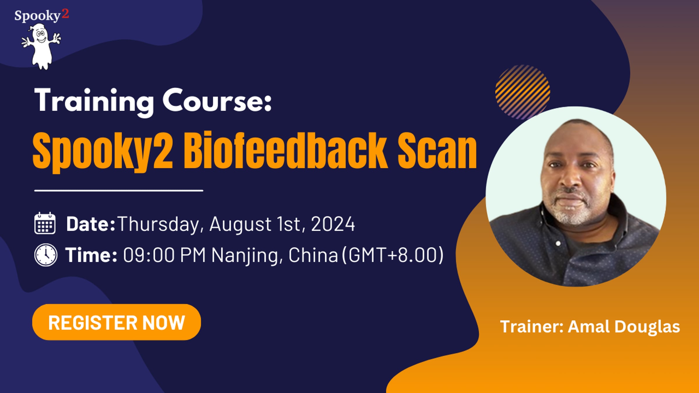 Spooky2 Biofeedback Scan held by Amal Douglas on August 1st