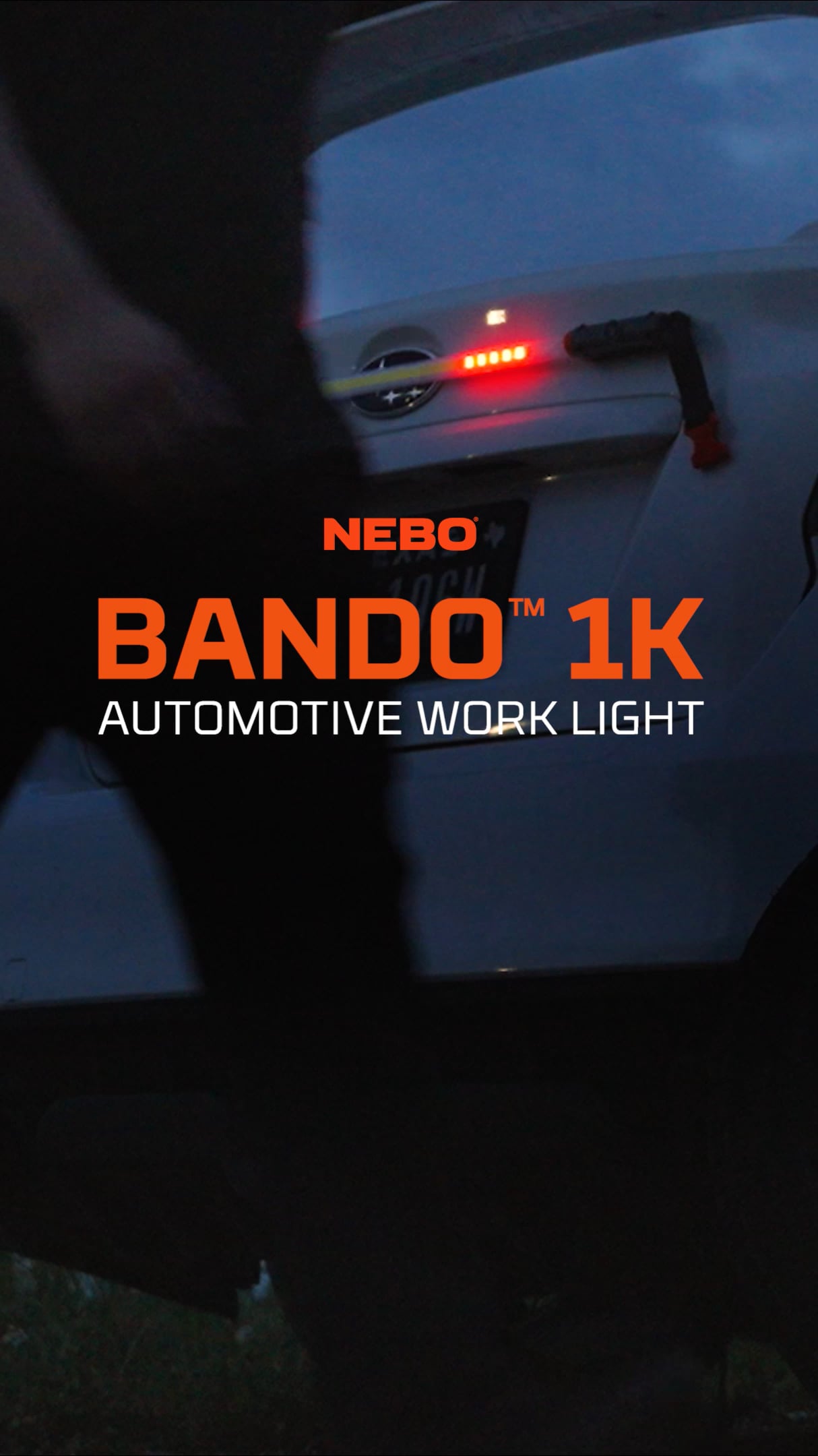 NEBO | BANDO 1K - 1000 Lumen Automotive Worklight (9X16)