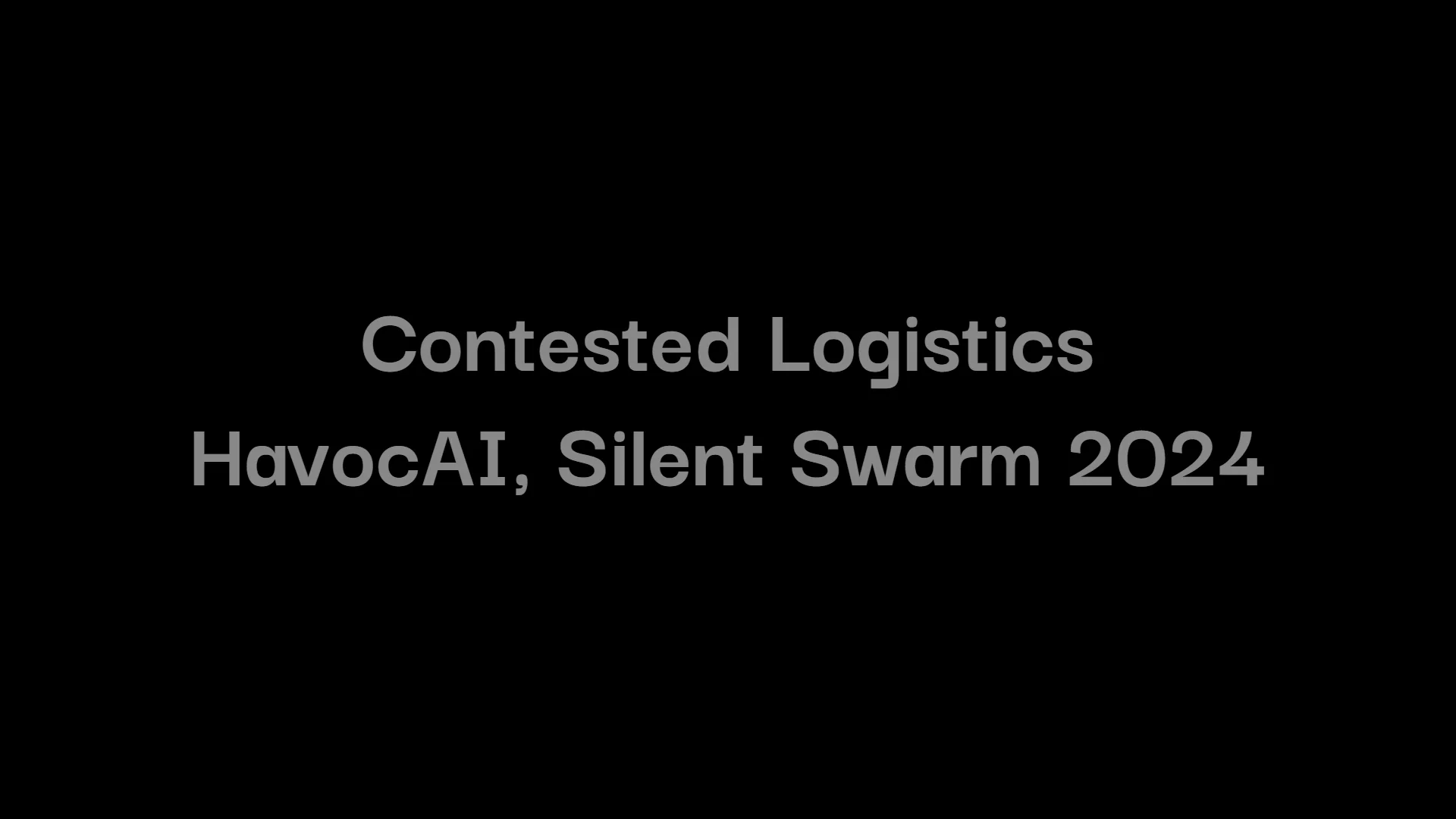 HavocAI Deployment and Contested Logistics vignette