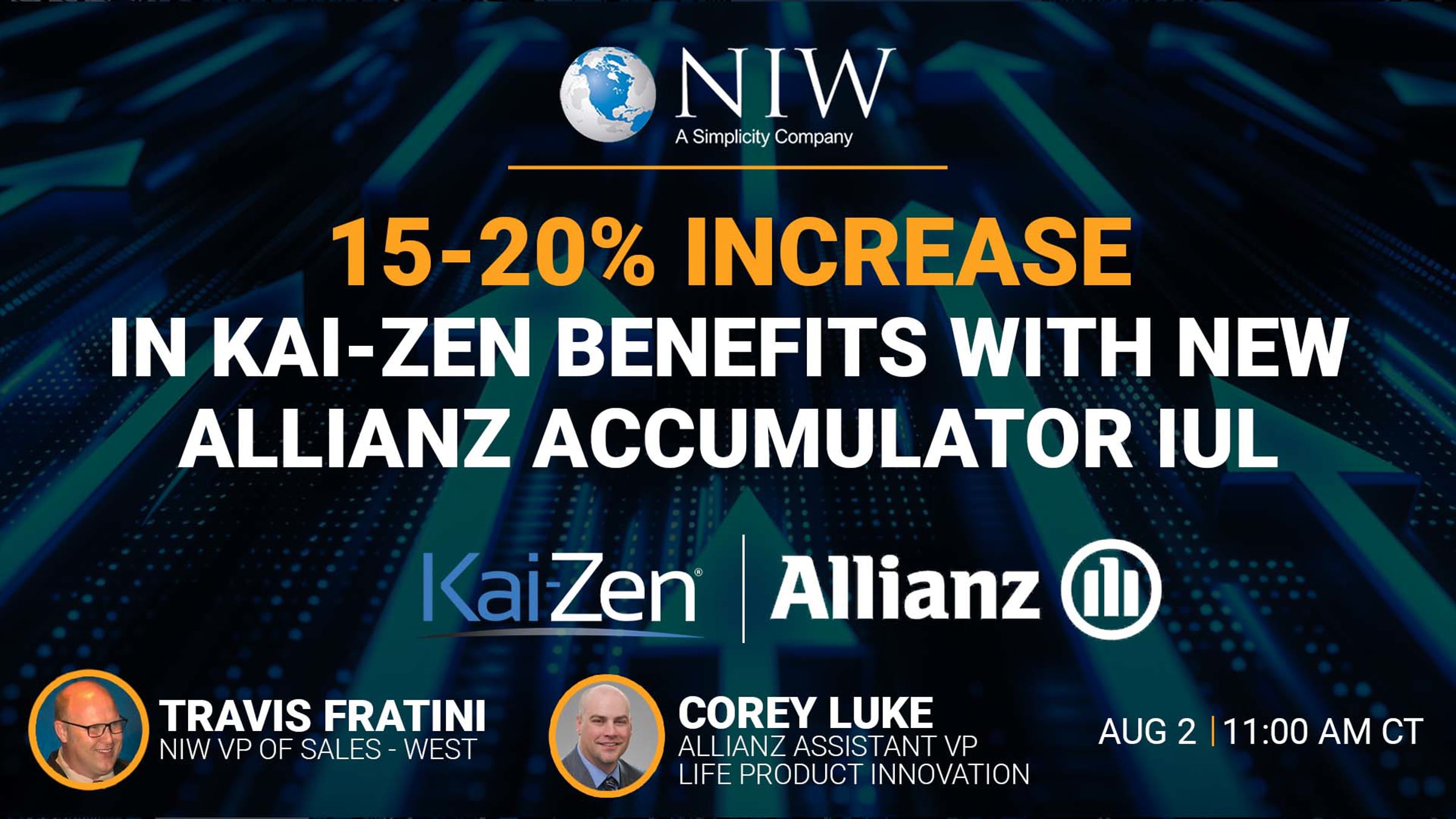 Kai-Zen Benefits Increased 15-20% with Allianz! Hosted by: Travis Fratini