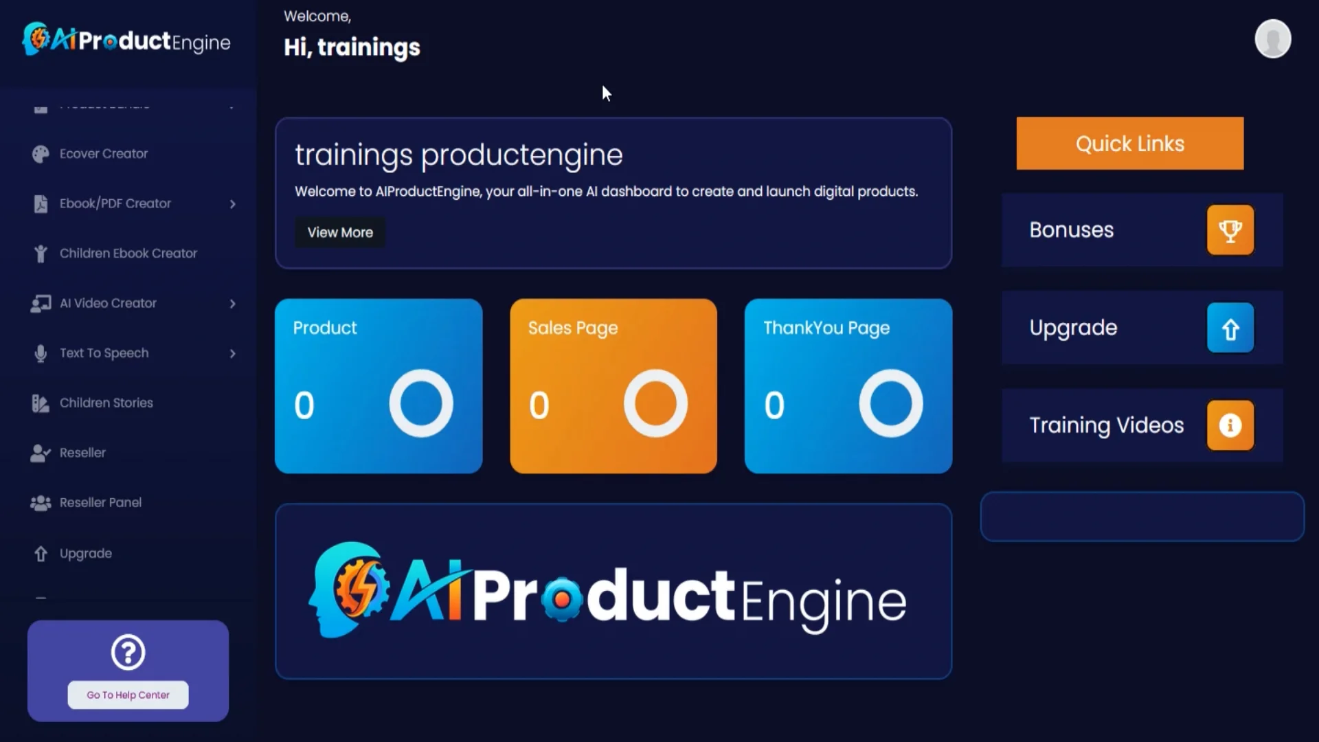 How To Create Children's e-books in the Product Engine