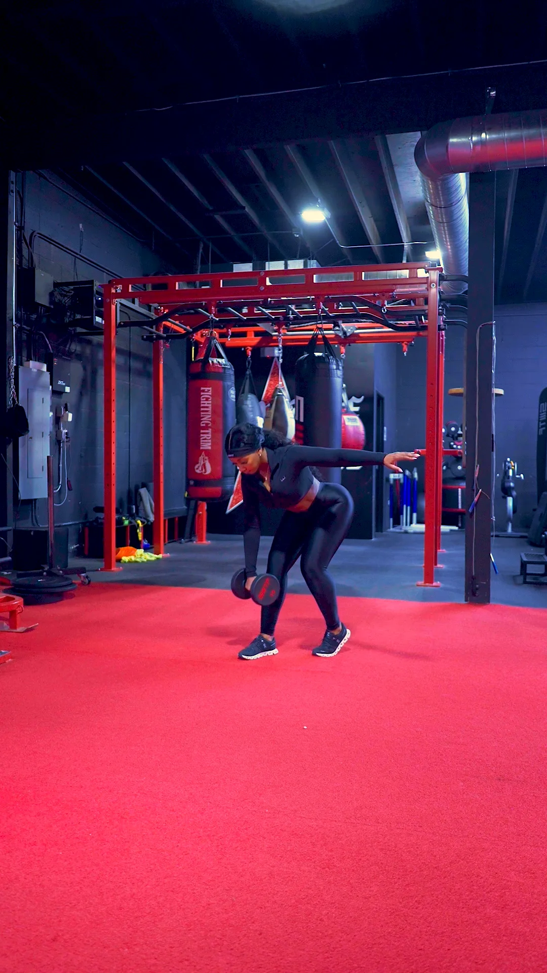 DB Staggered Stance RDL