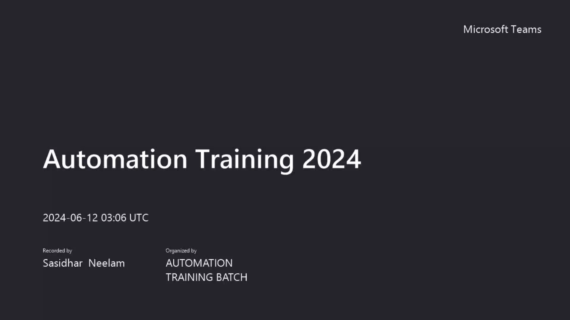 TestNG introduction 12-06-2024 on Vimeo