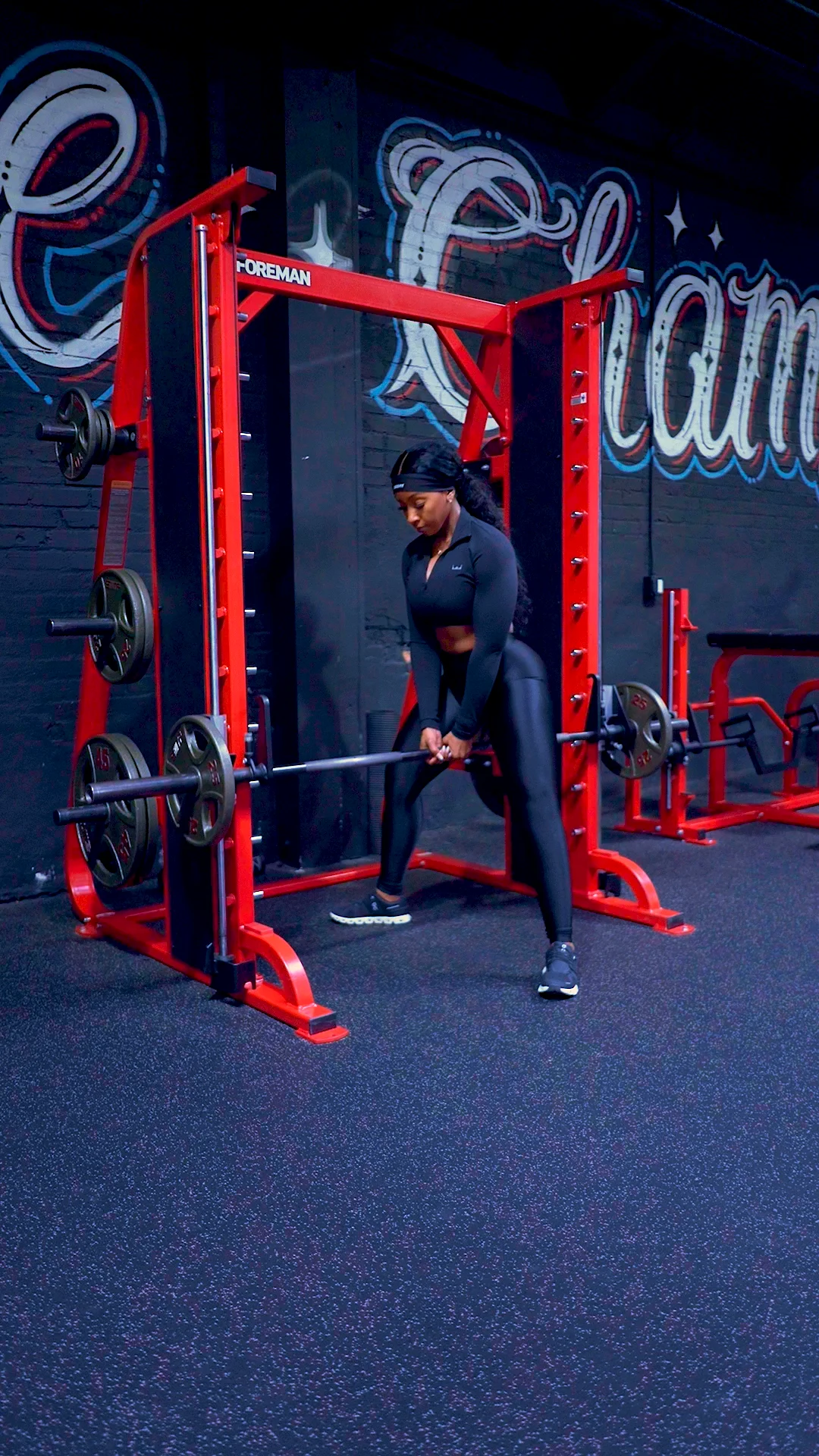 Smith Machine Sumo Squat