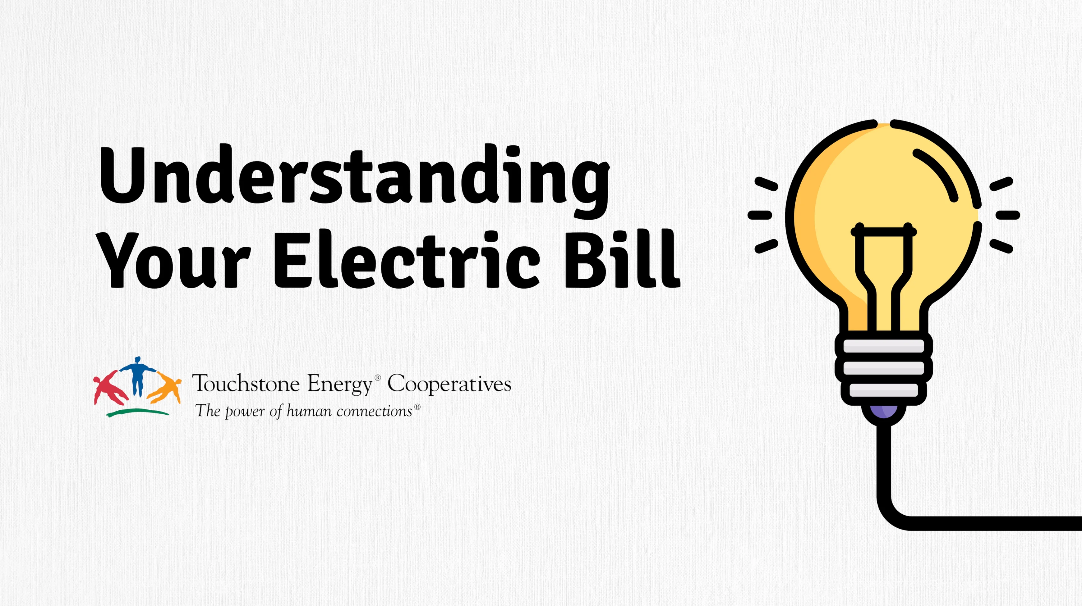 Understanding Your Electric Bill | Whiteboard Animation