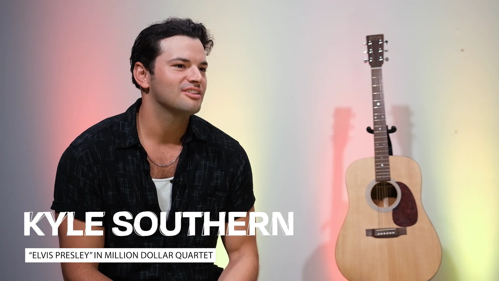 Interviews with the Cast of Million Dollar Quartet | Kyle Southern