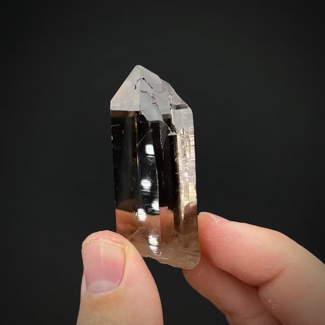 Quartz var. Smoky | Furka pass area, Realp, Urseren, Uri, Switzerland