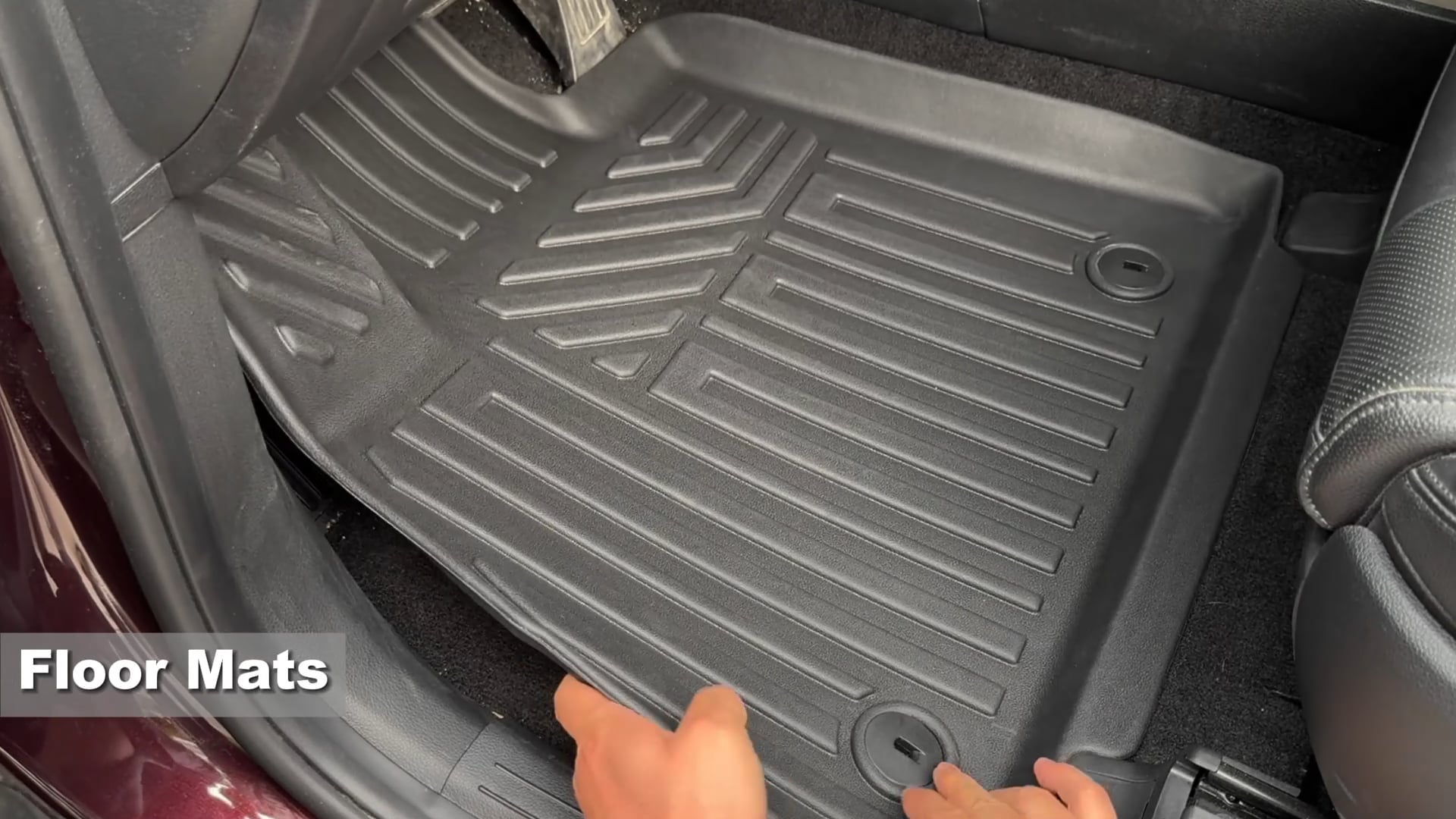 Hyundai Santa Fe 2024 Interior Mats Installation Video