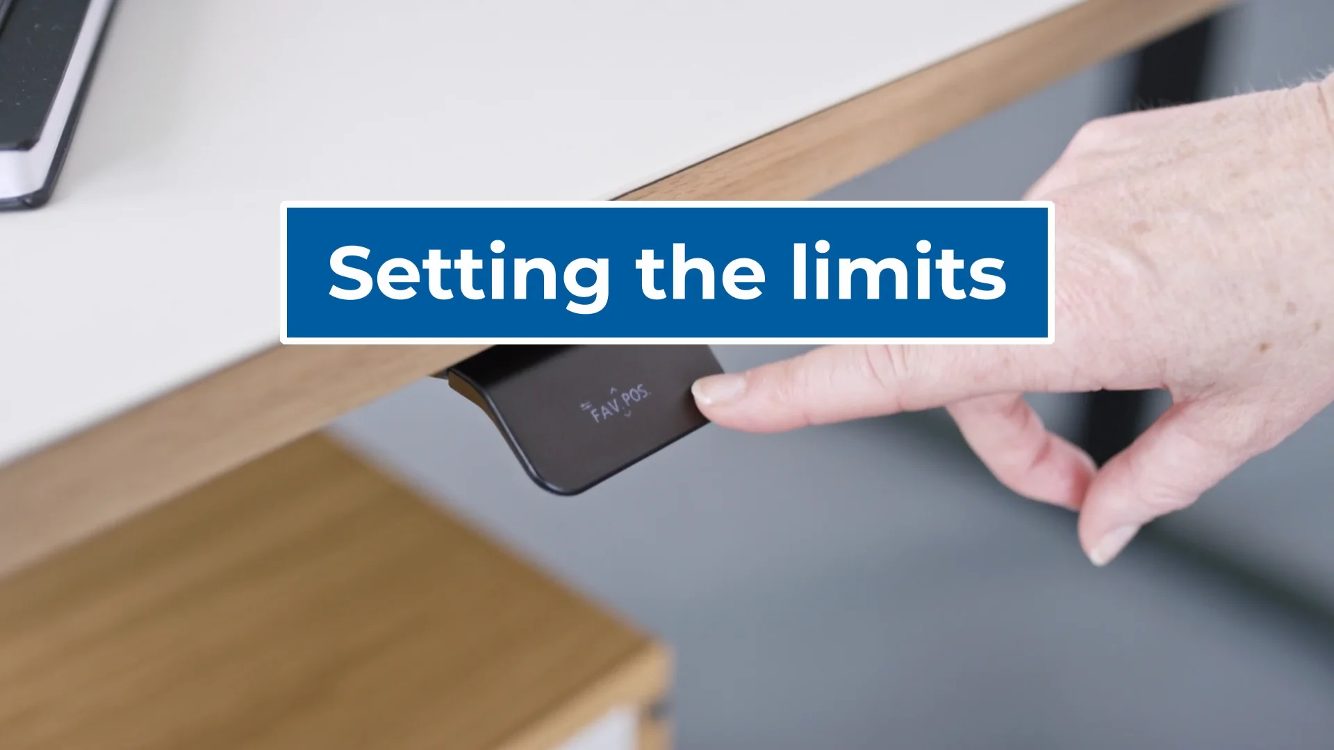 FAQ Desk Panel DPI1C – How to change the upper and lower desk height limits