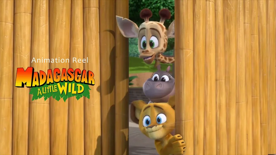 Madagascar A little wild Animation Reel