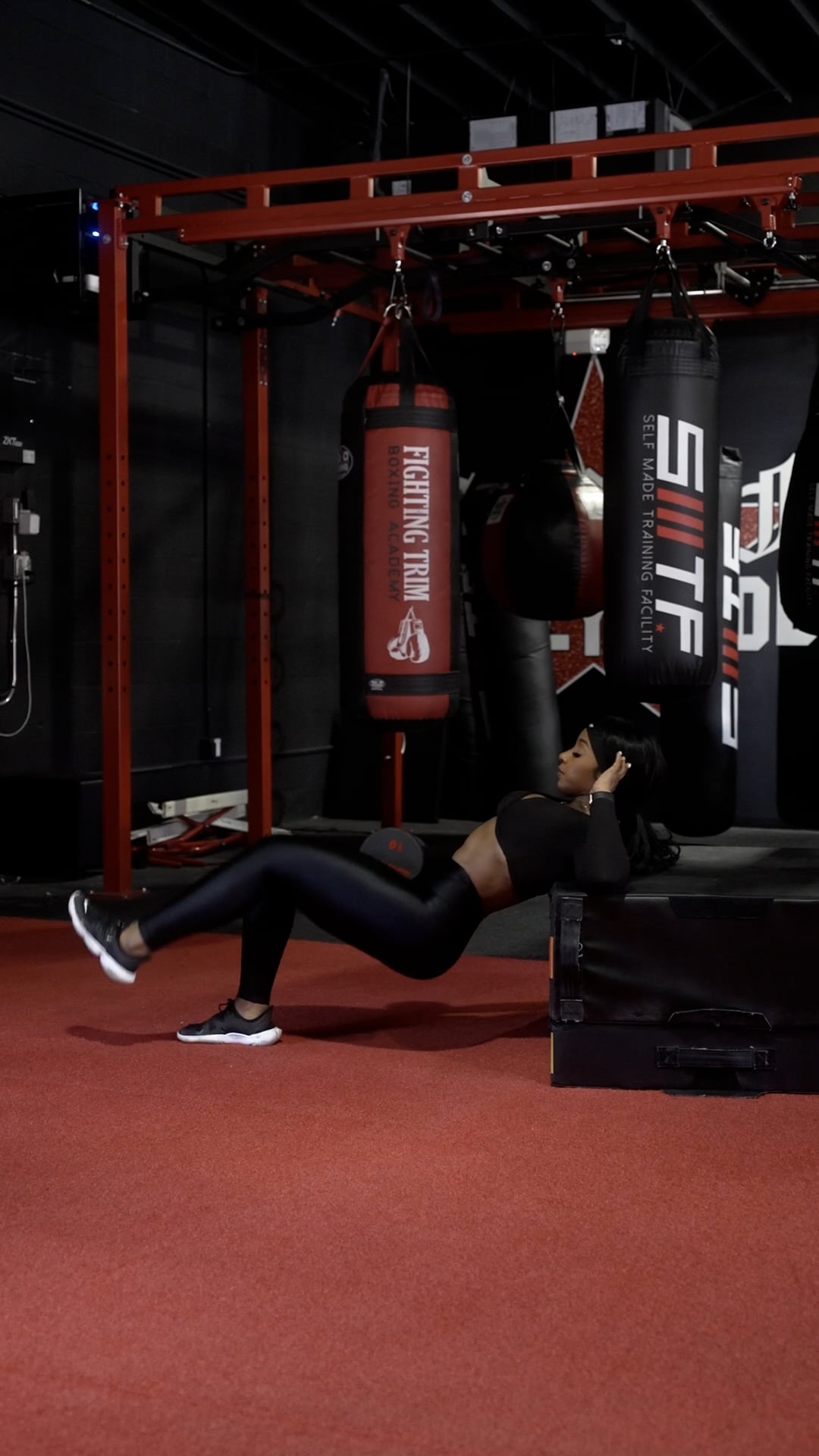 SL DB Hip Thrusts (R. leg)