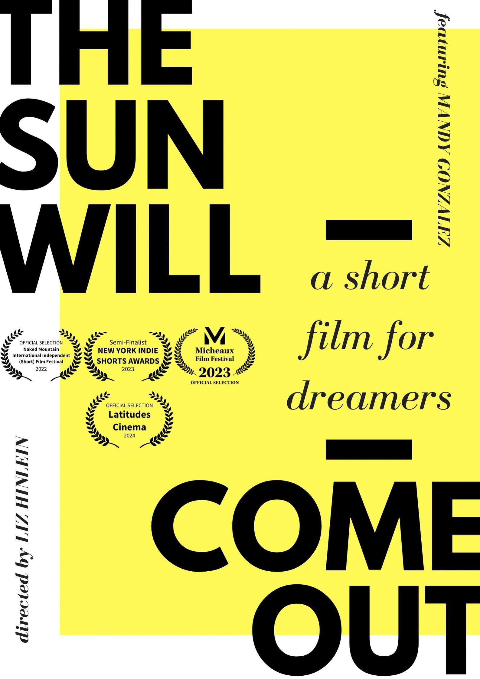 THE SUN WILL COME OUT - short film