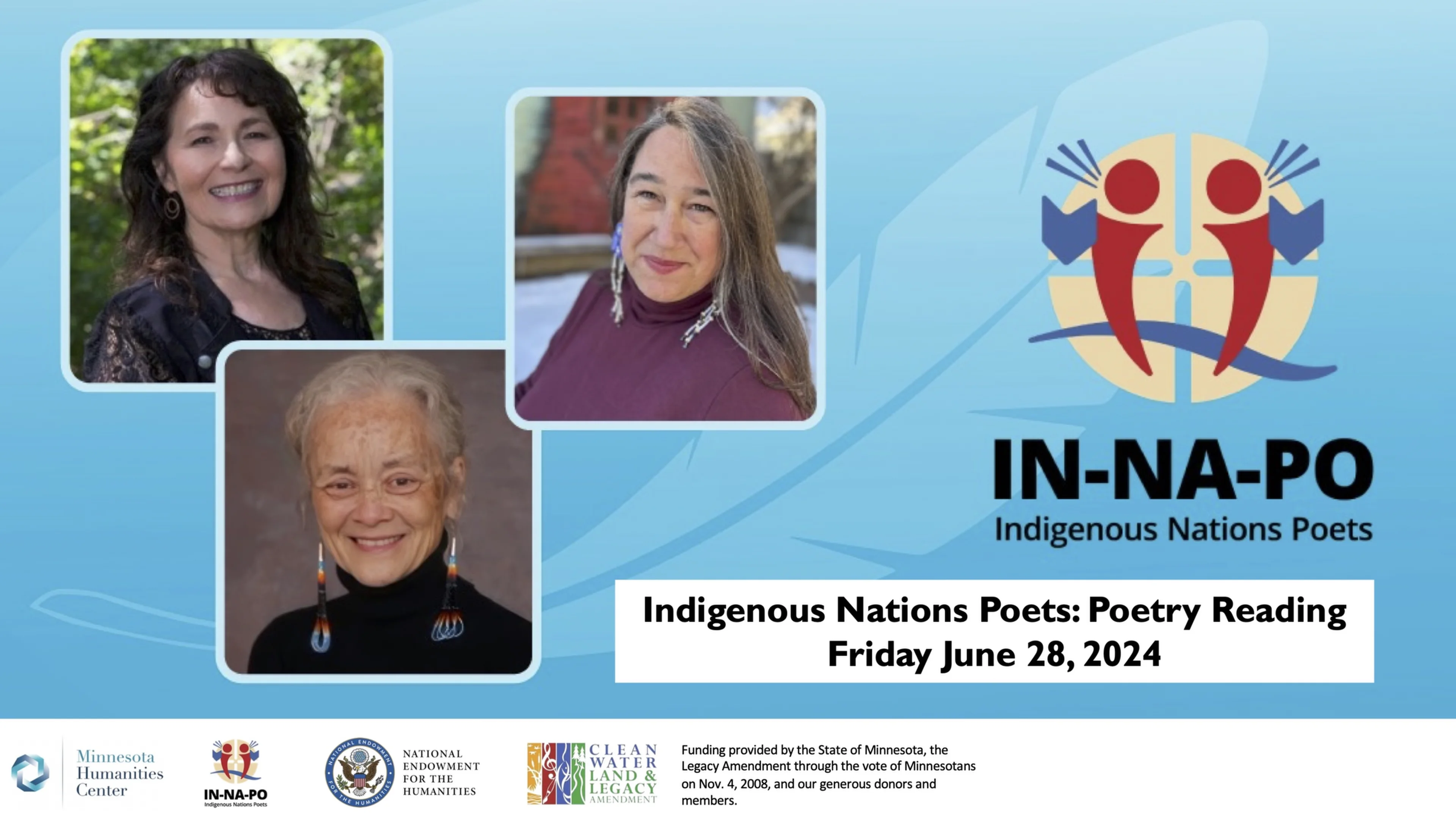 Indigenous Nations Poets: Poetry Reading