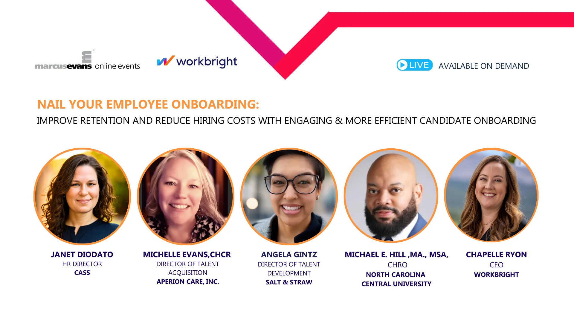 marcus evans HR Insights - Nail Your Employee Onboarding: Improve ...