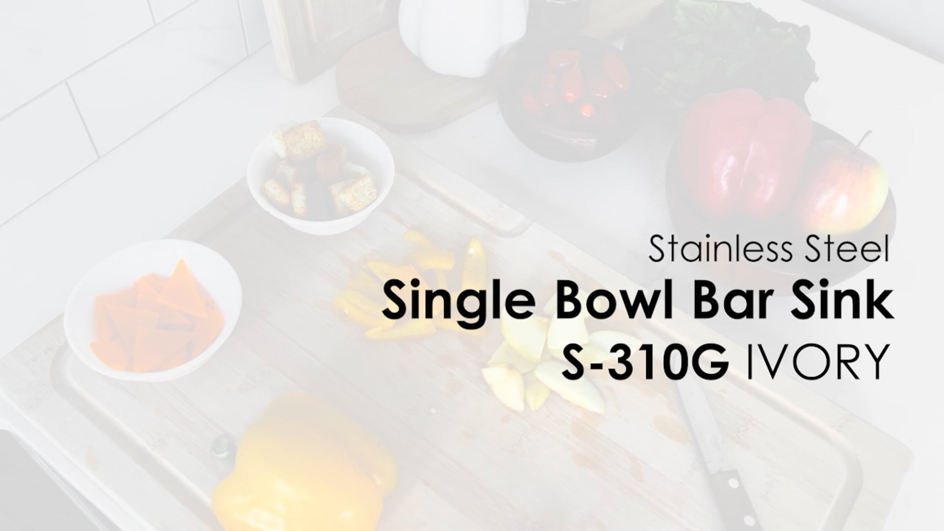 STYLISH 14" Single Bowl, 18 Gauge, Stainless Steel Kitchen Sink S-310G ...