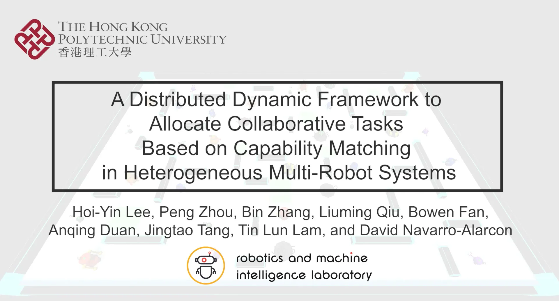 Distributed Dynamic Framework to Allocate Collaborative Tasks Based on Capability Matching in ...