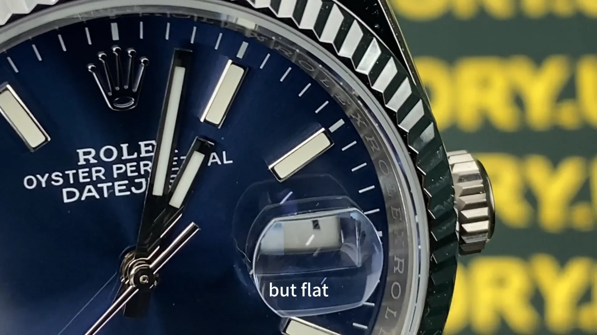 Clean Factory Rolex Datejust 36mm Jubilee Blue Dial, White Clean Factory Rolex Datejust 36mm Jubilee Blue Dial, White