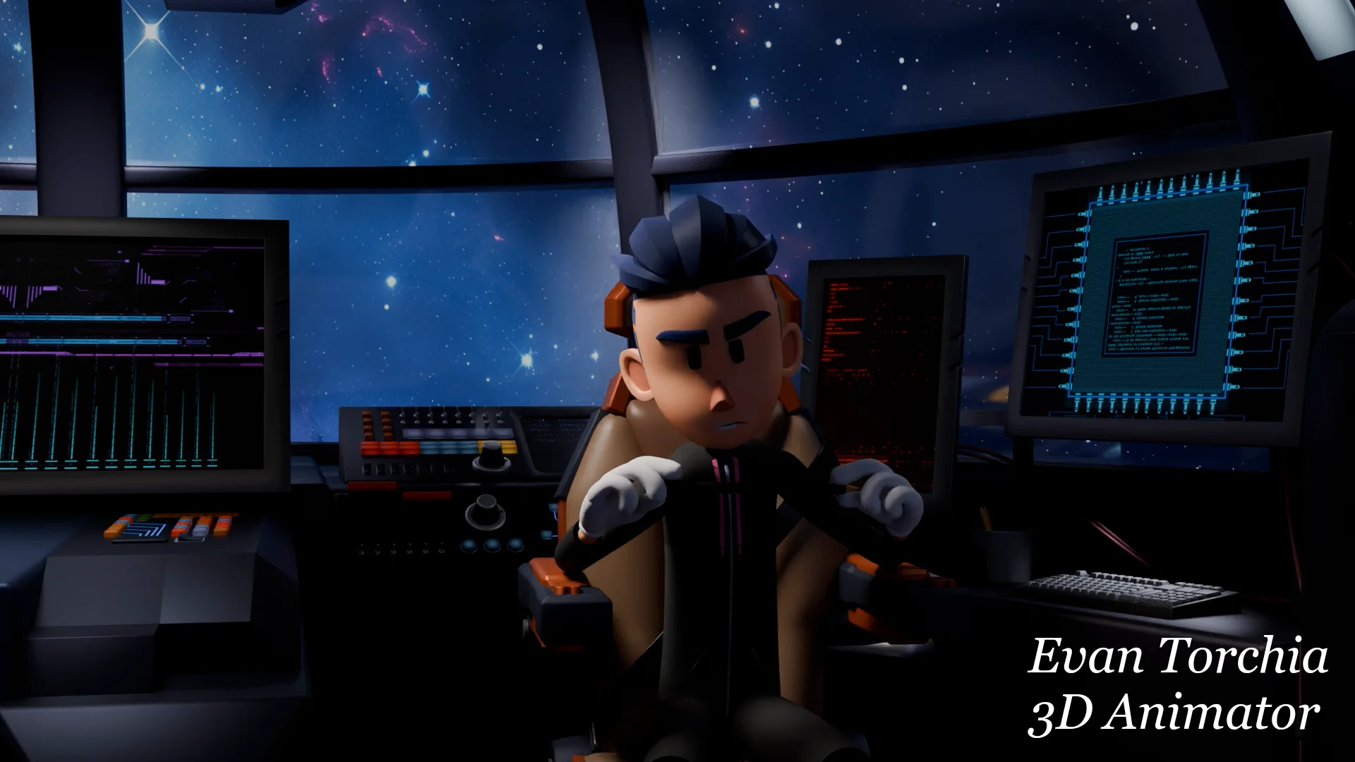 Evan Torchia Blender Animation Work