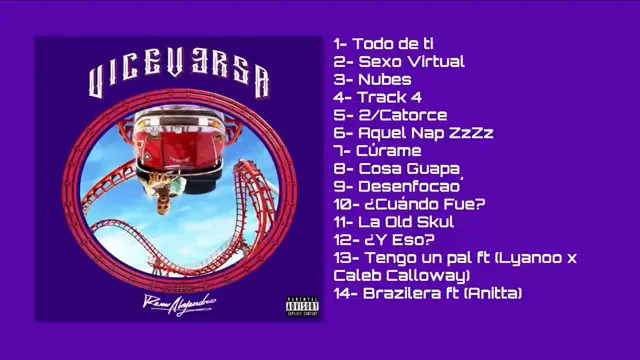 Álbum completo de Rauw Alejandro Vice versa