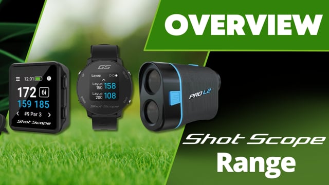 Shot Scope X5 GPS Golf Watch with Shot Tracker