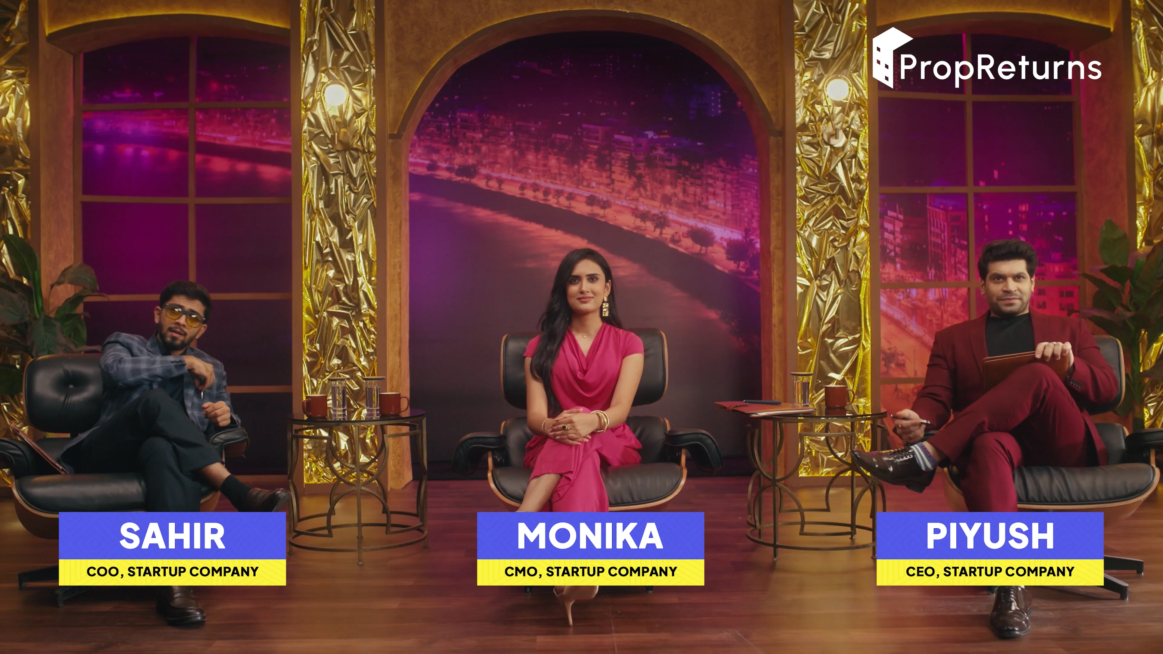 Startup Founders Host 'Broker's Tank' | PropReturns - Office Search Made Easy | Film 1