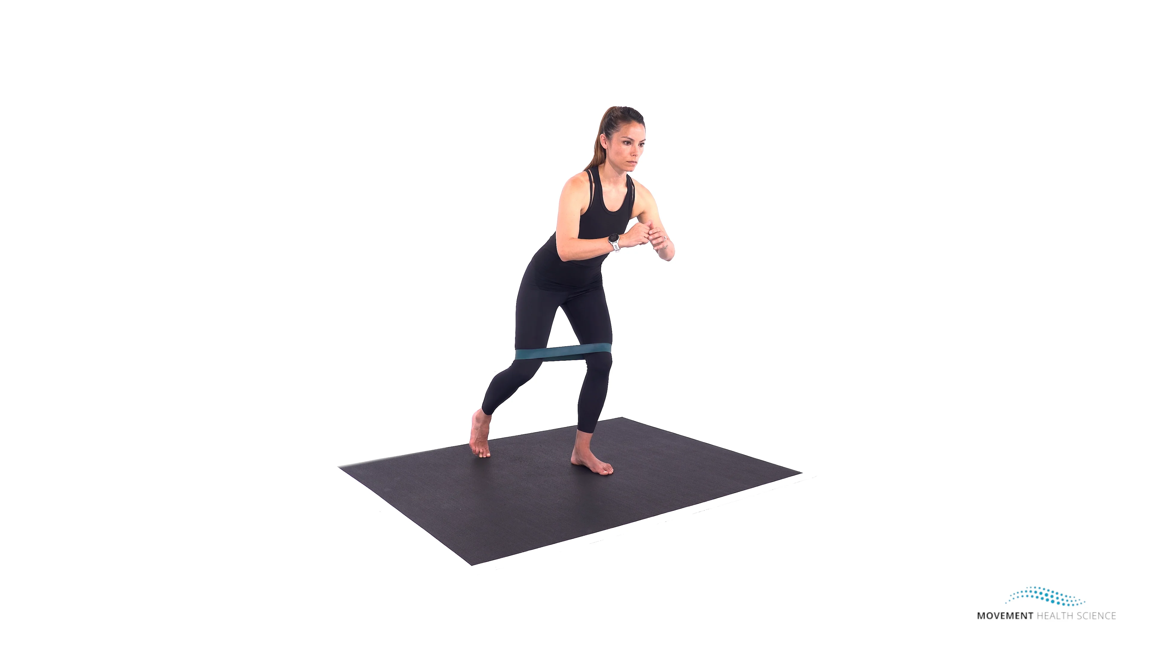 568. Standing Hydrant w: Band at Knee