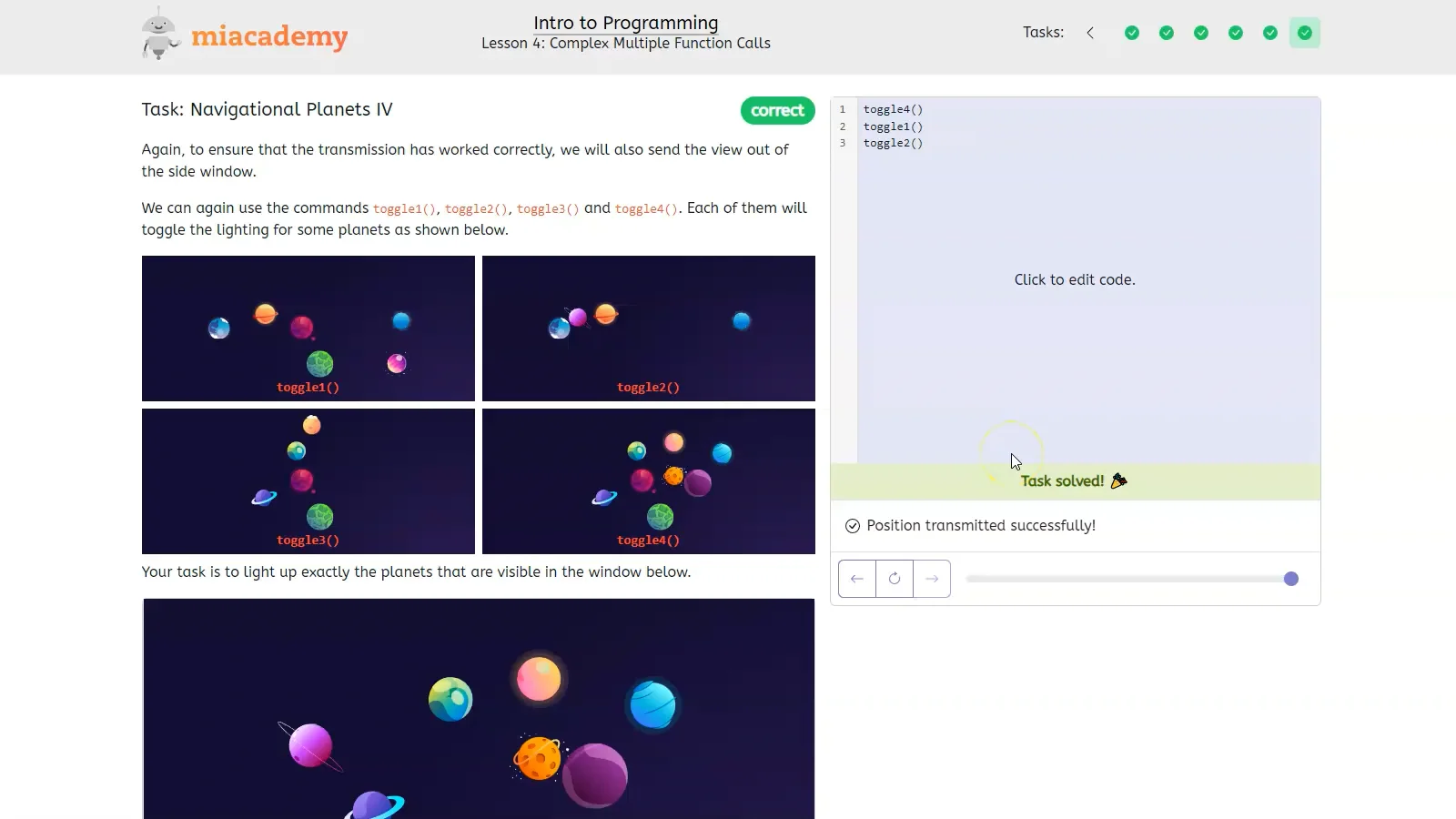 Complex Multiple Function Calls Task6