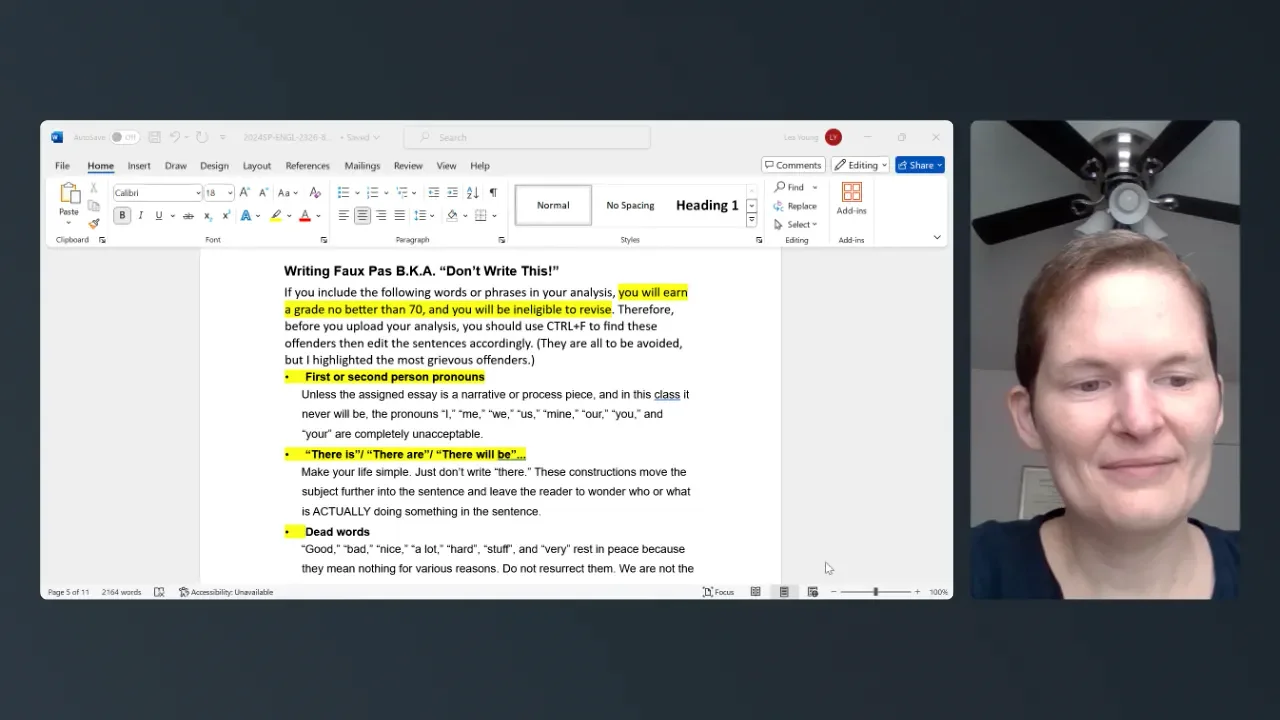 How to Pass My Class