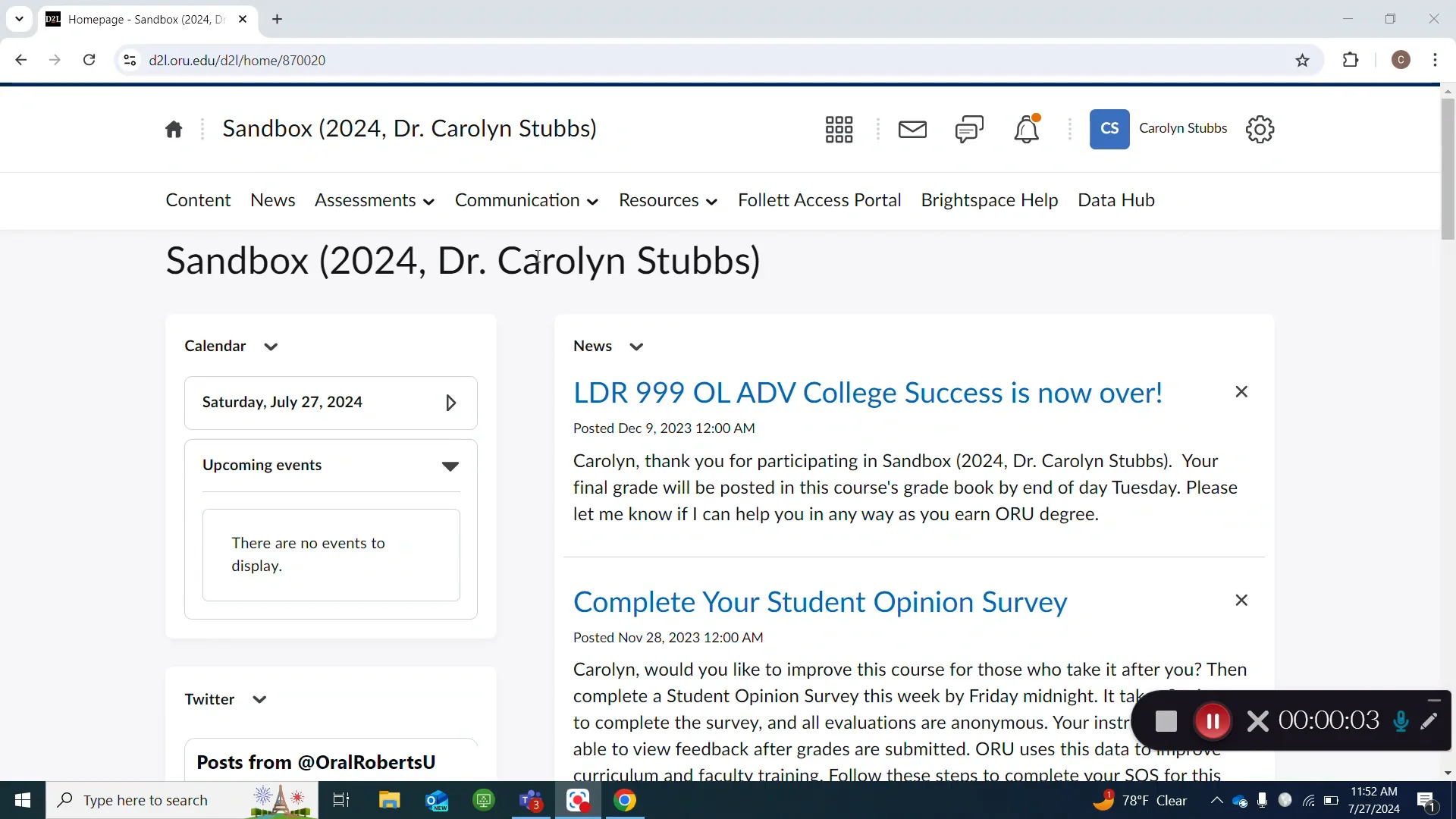 Quizzes and Dropbox Discussions Part 2