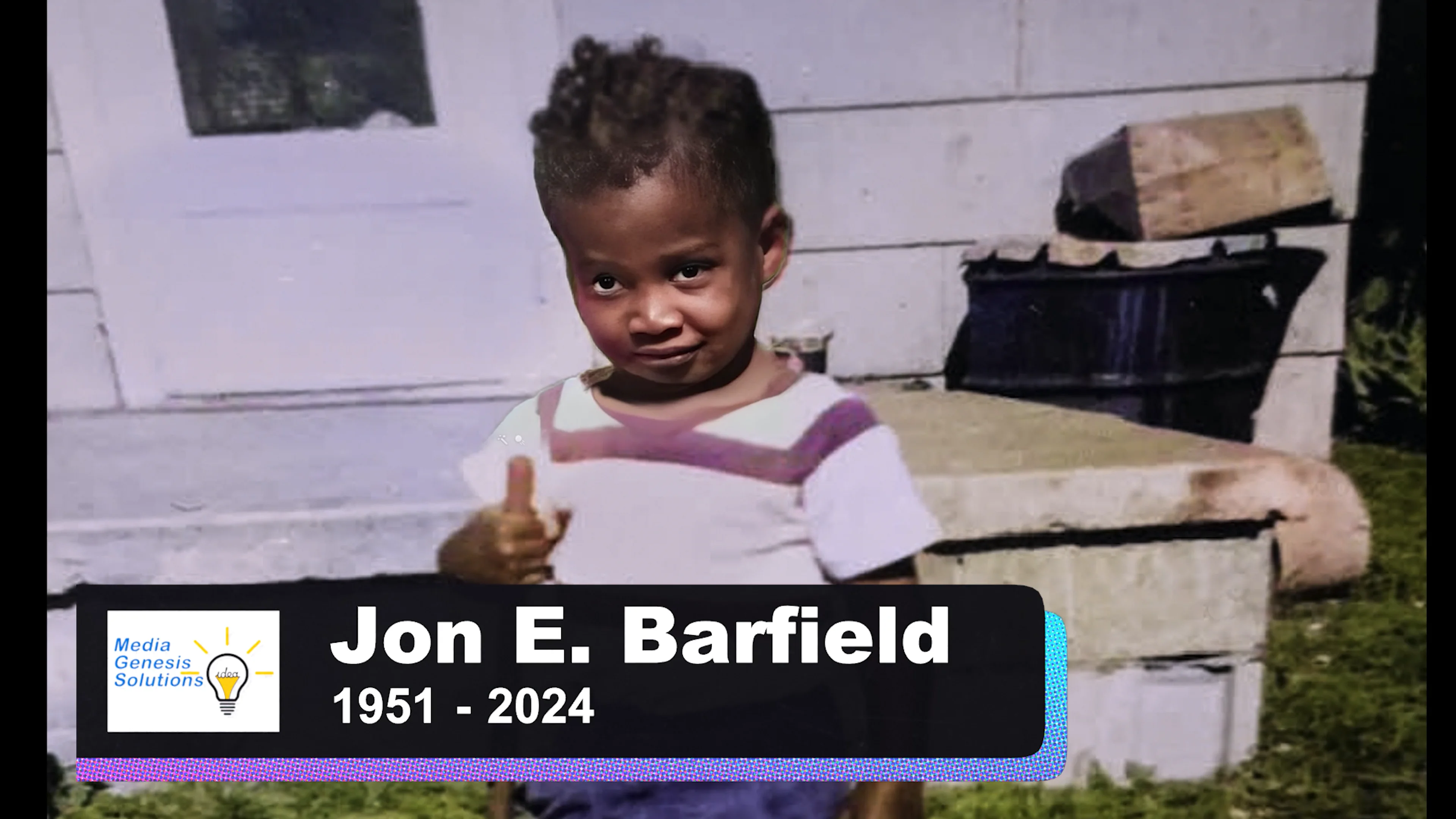 Jon E. Barfield: Early Life, In His Own Words