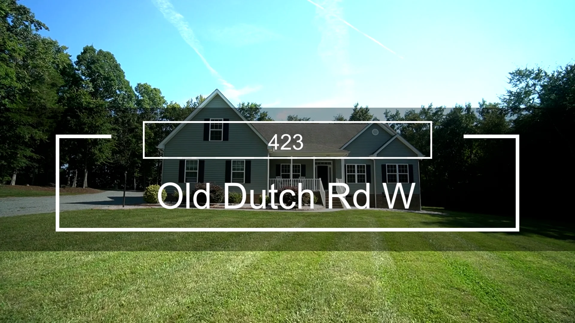423 Old Dutch Rd W on Vimeo