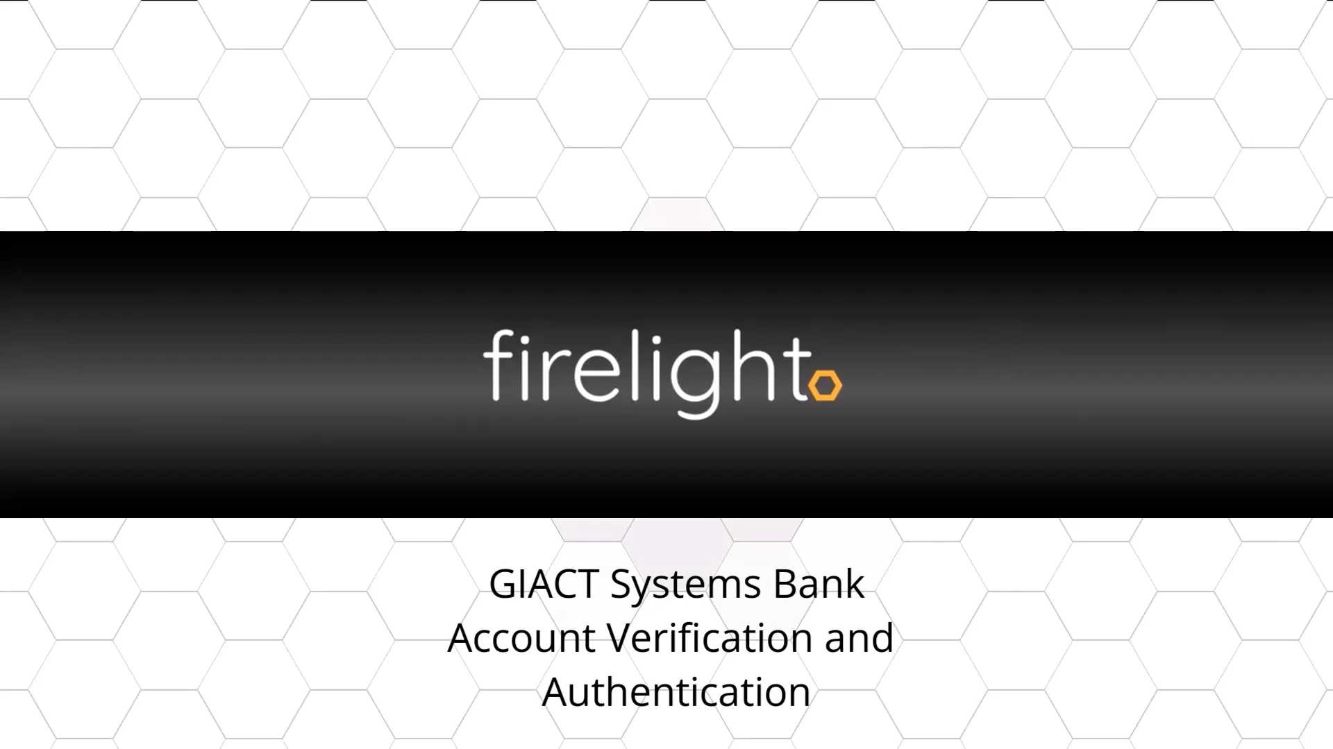 GIACT Systems Bank Account Verification