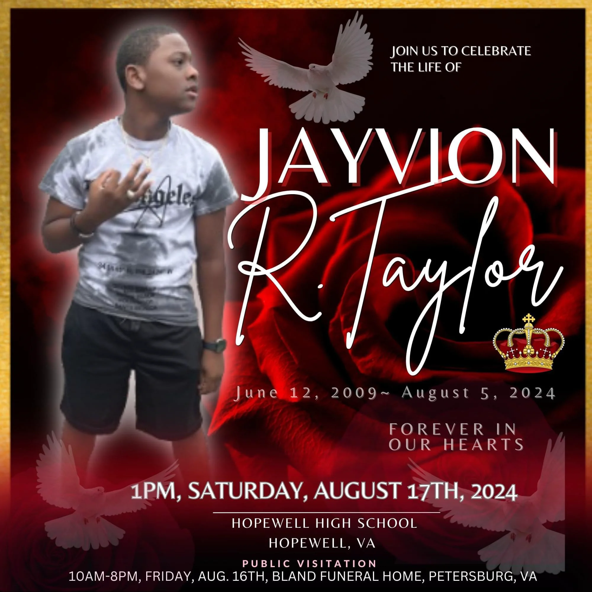 Prince Jayvion Rafael Taylor Memorial Service on Vimeo