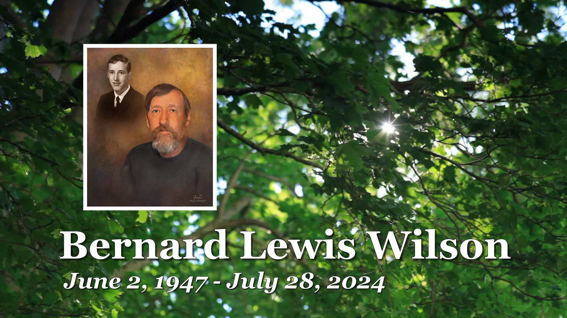 Bernard Lewis Wilson - Morgan & Nay Bernard Wilson on Vimeo