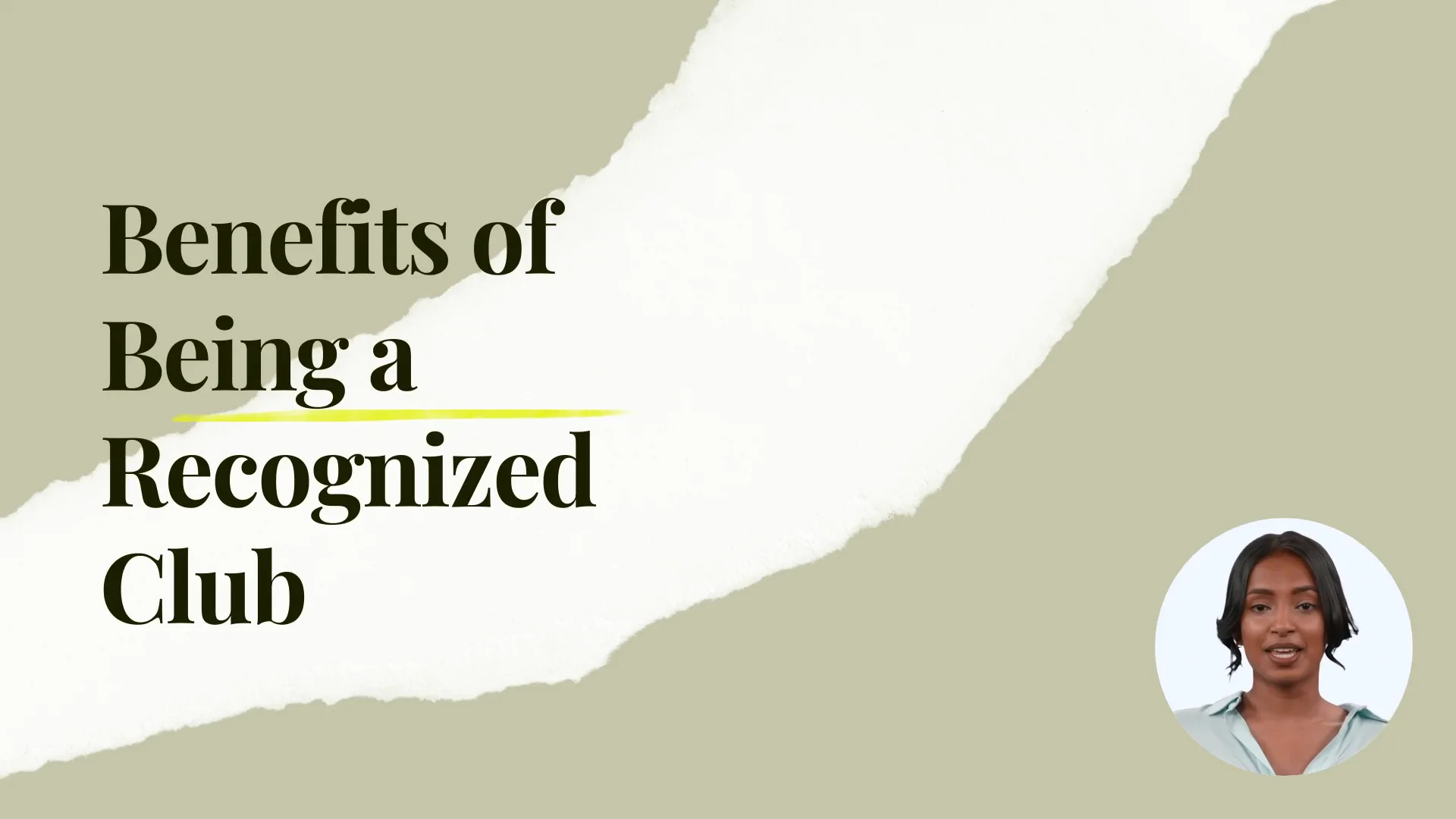 2. Benefits of being a recognized club (1)