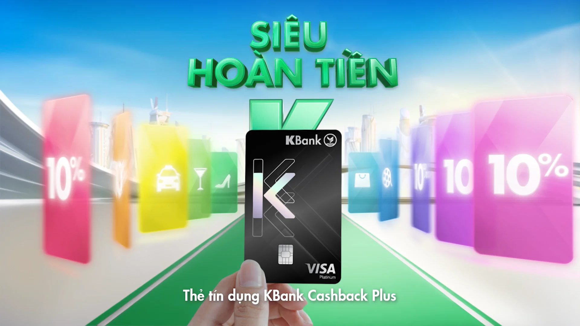 KBank Cashback Plus - Một thẻ hoàn tiền vạn nhu cầu