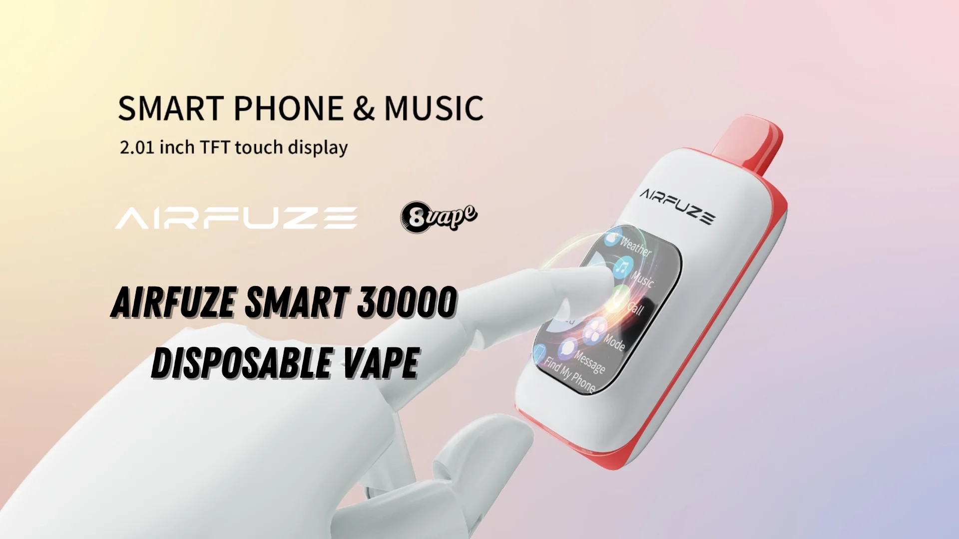 AirFuze Smart 30K: The Upgraded 30,000 Puff Vape with Smart Tech!