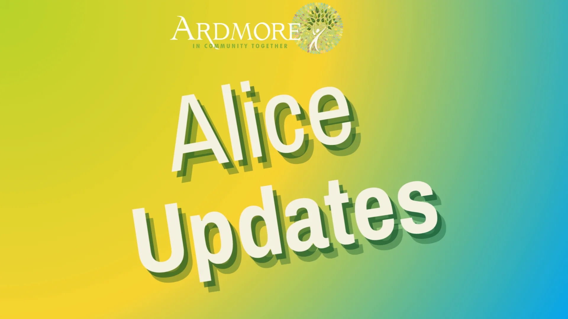 Alice Staff Updates 0819