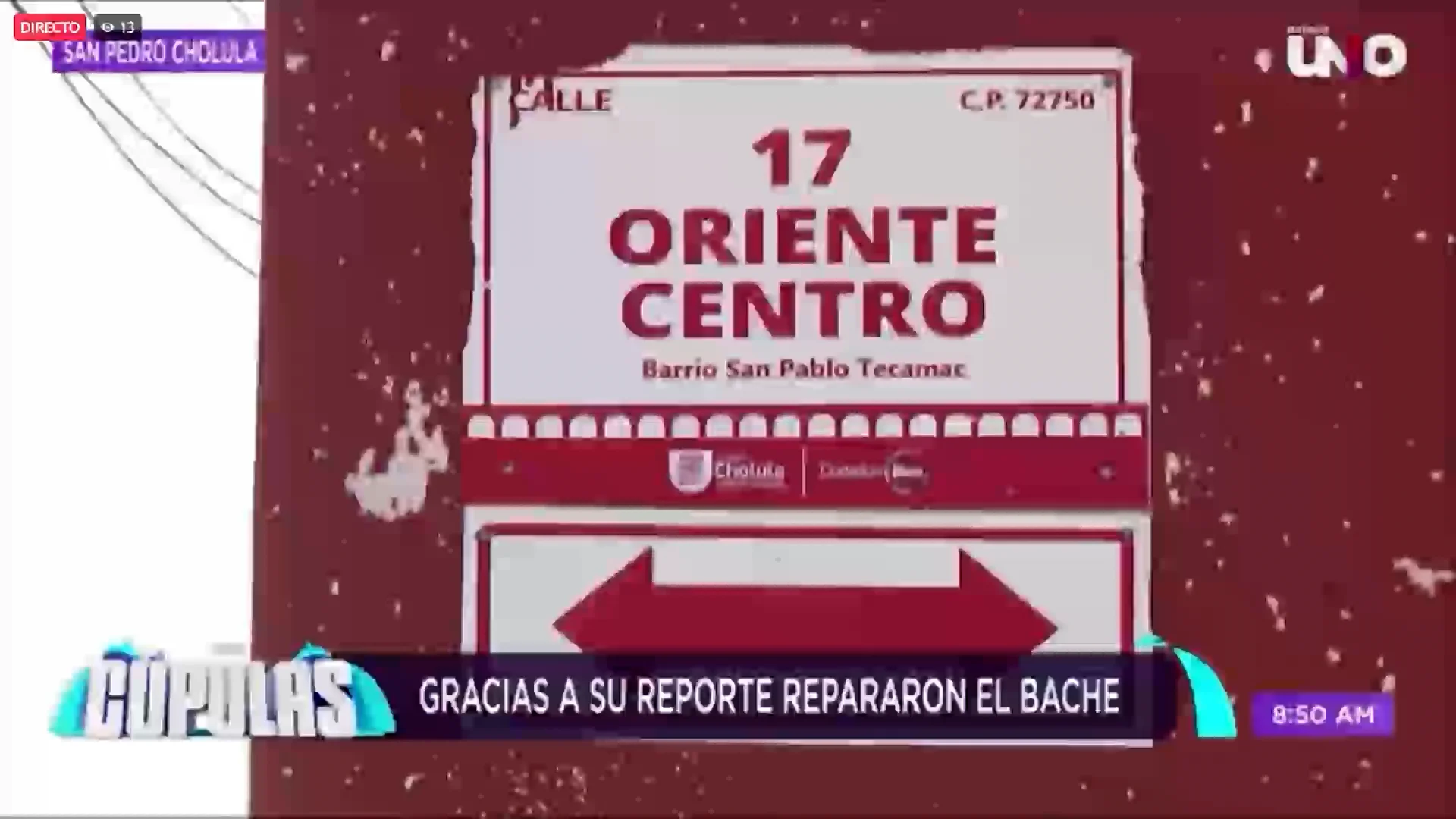 TV Azteca Sección Entre Cúpulas con Armando Álvarez, Carolina Gil y ...