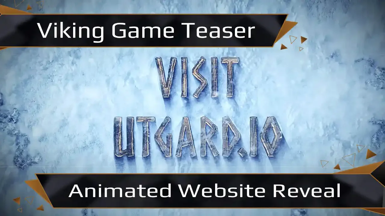 Utgard Viking Game Website Reveal Logo Animation on Vimeo