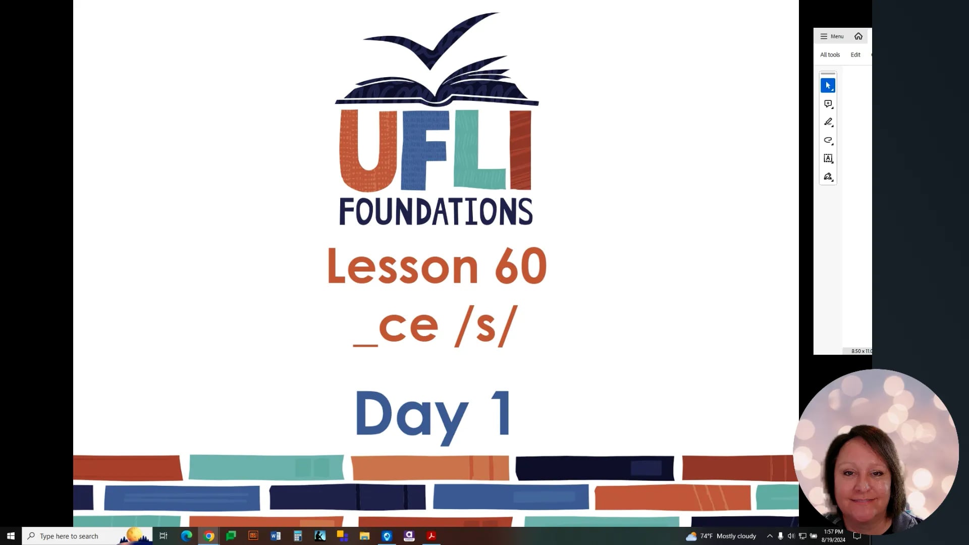 UFLI Lesson 60 Day 1 - _ce