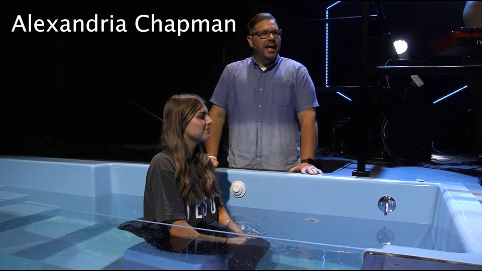 Baptism Of Alexandria Chapman (07.21.2024) on Vimeo