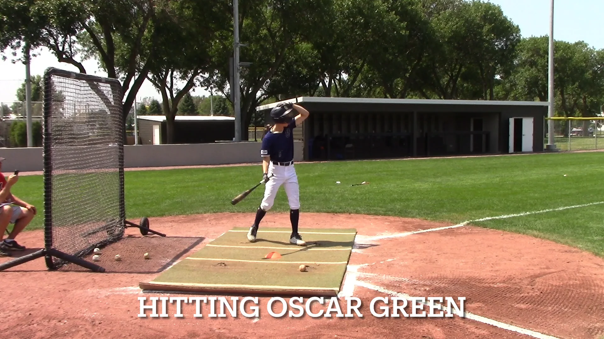 Hitting Oscar Green