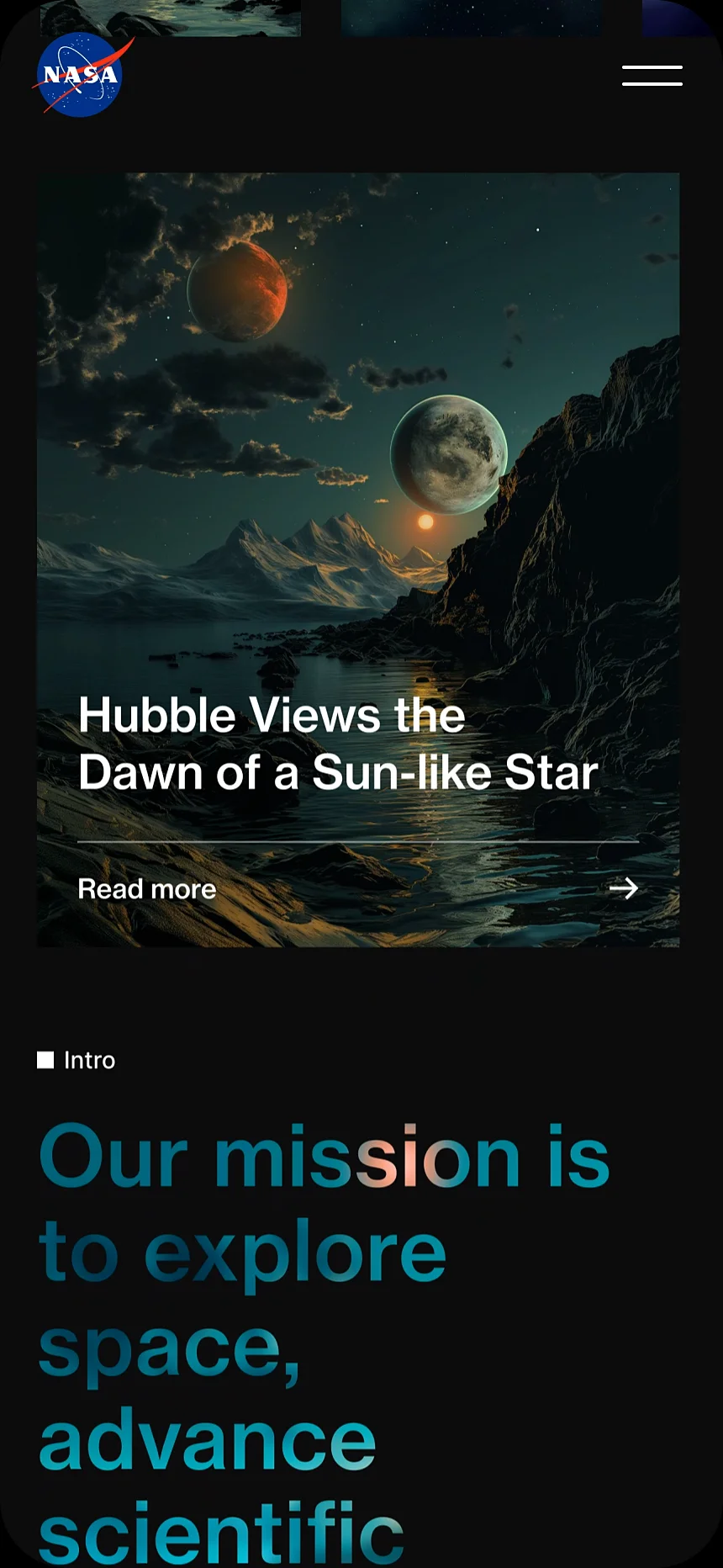 AI Generative Interfaces | Personalized UI Flow x NASA App | Fantasy