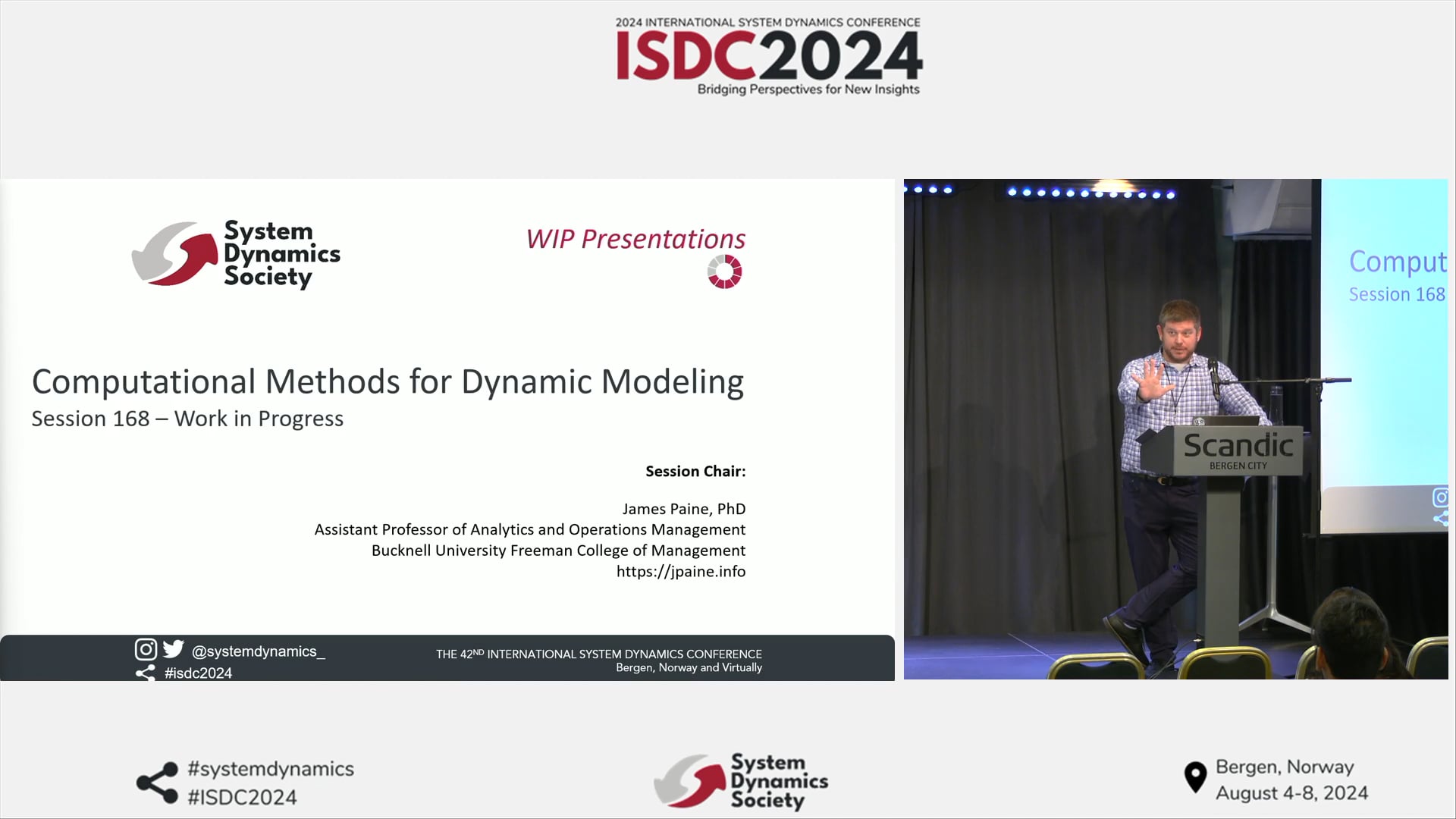 UNEDITED ISDC2024 0608 WIP 168 Computational Methods for Dynamics Modeling